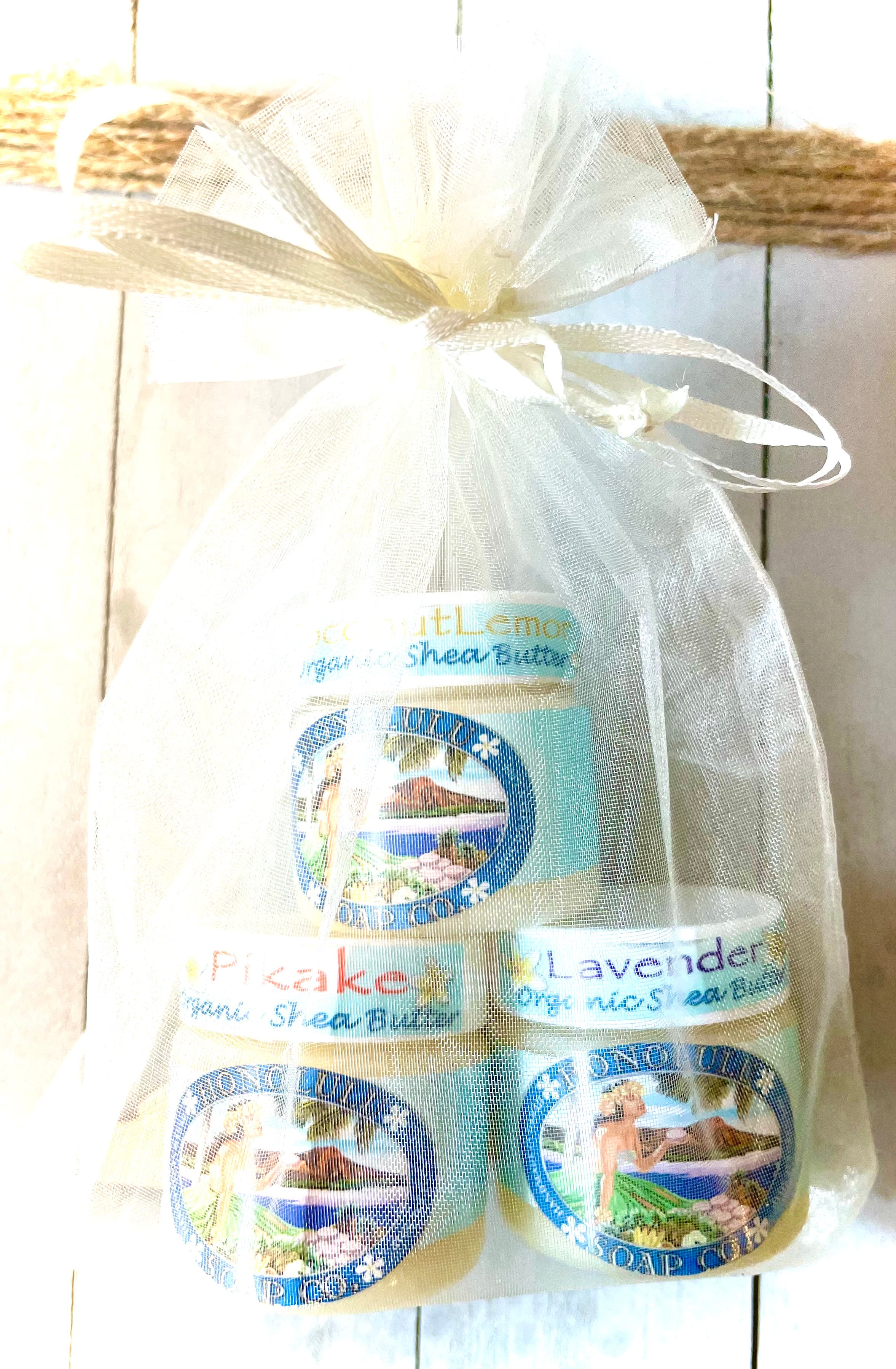 Organic Shea Butter Variety Pack – Honolulu Soap Company